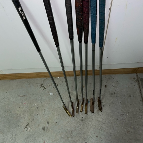 Titleist | Other | Lot Of 7 Achusnet Bullseye Putters | Poshmark